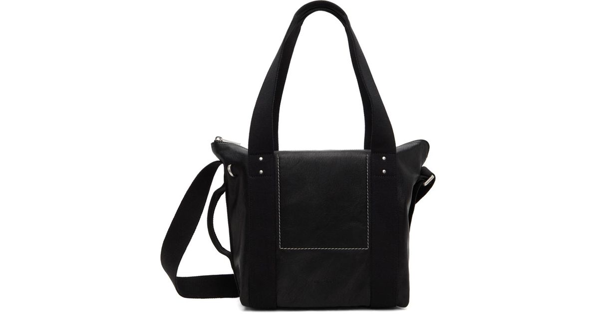 メンズ Rick Owens ミニ Trolley トートバッグ ブラック | Lyst メンズ Rick Owens ミニ Trolley トートバッグ ブラック | Lyst