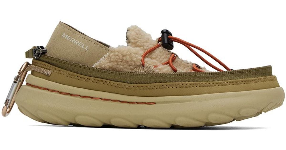 Merrell Khaki Hut Moc 2 Packable Slippers in Black | Lyst UK