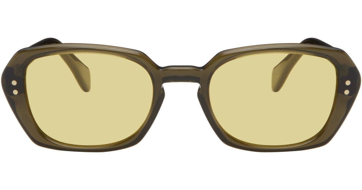 Our Legacy Earth Sunglasses in Black | Lyst UK