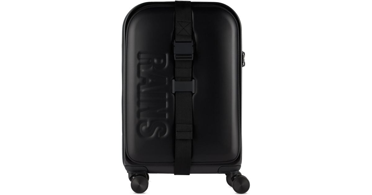 Rains Texel Cabin Trolley Suitcase in Black for Men | Lyst