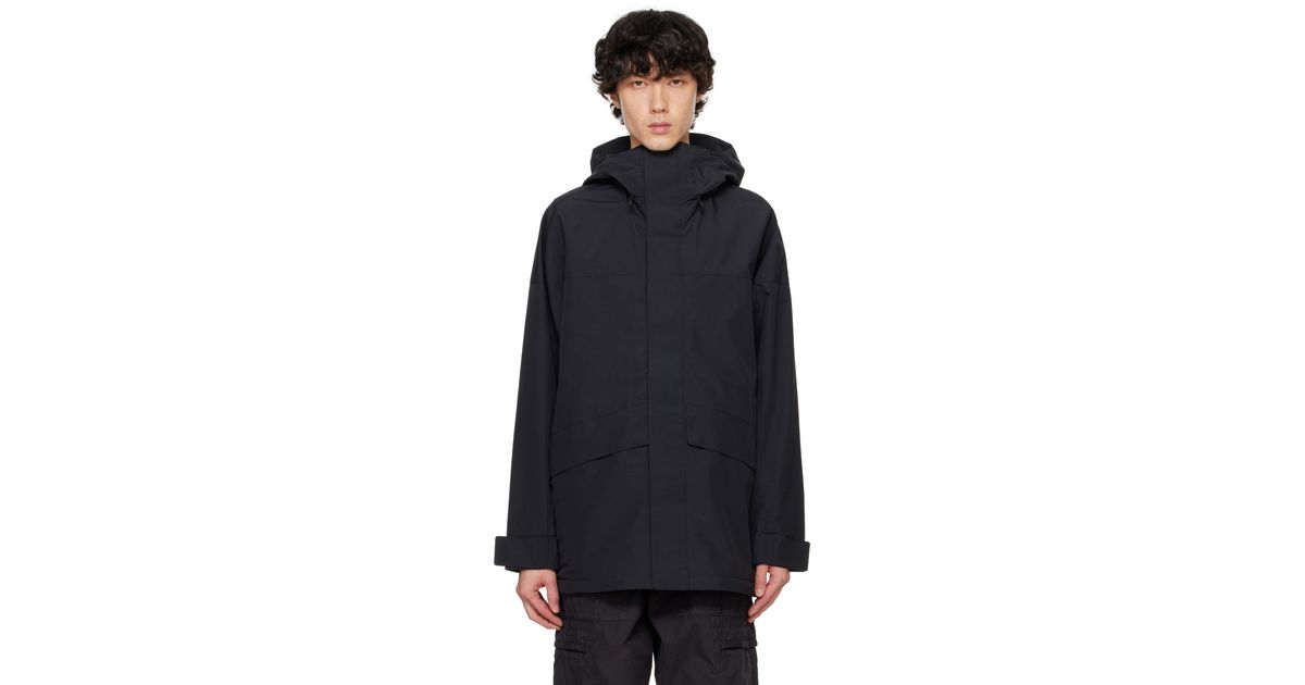 Goldwin Windstopper By Gore-Tex Labs Willer Jacket in Black for Men | Lyst