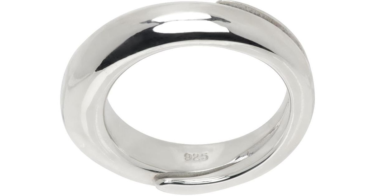 Sophie Buhai Small Winding Ring in Metallic | Lyst