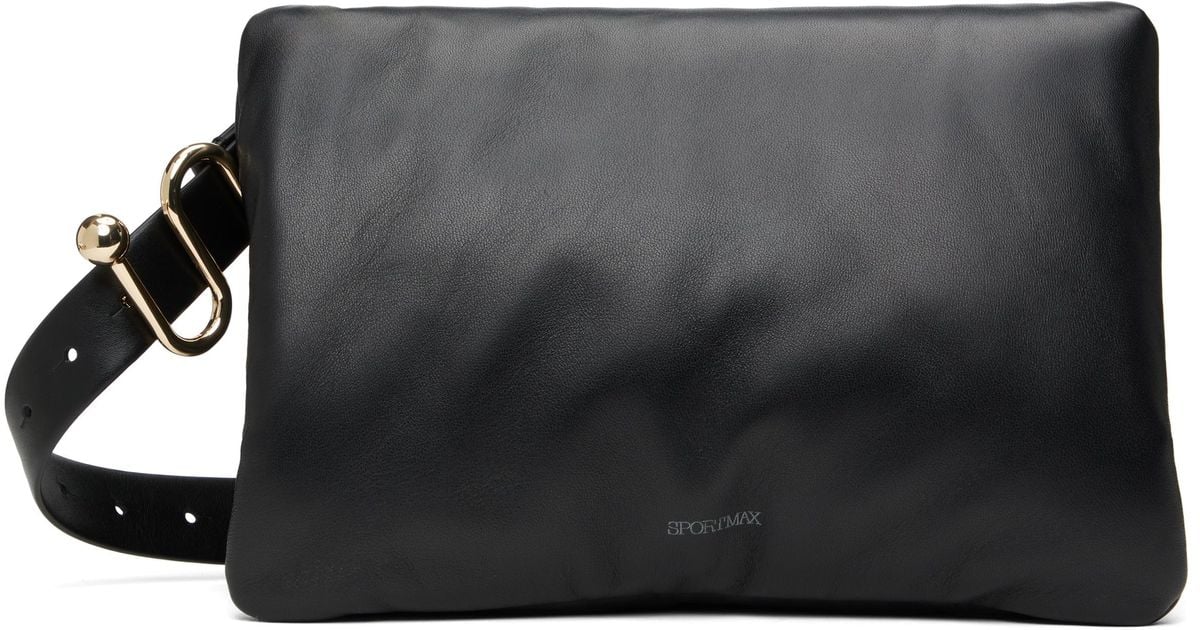 Sportmax Fauno Bag in Black | Lyst
