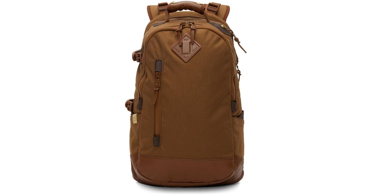 Visvim Cordura 20L Backpack in Brown for Men | Lyst