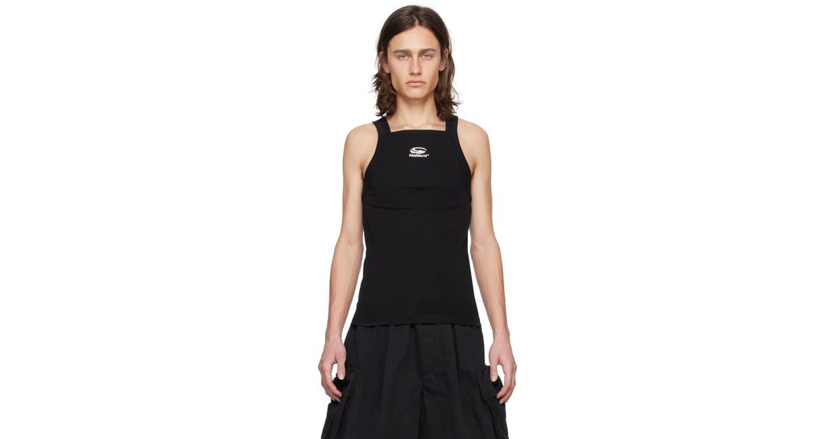 Perks And Mini Square Tank Top in Black for Men | Lyst UK