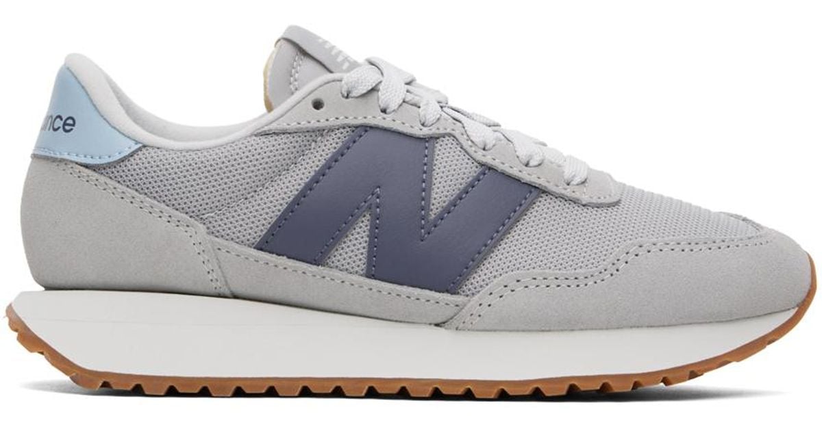 New Balance 237 Sneakers in Black | Lyst