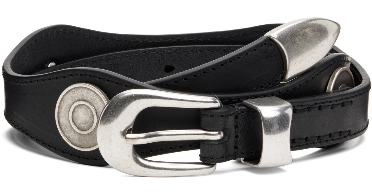 Our Legacy Wave Belt in Black for Men | Lyst