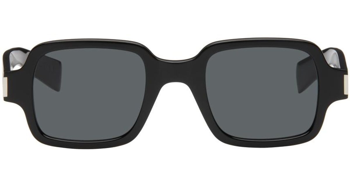Saint Laurent Sl 720 Sunglasses in Black | Lyst UK