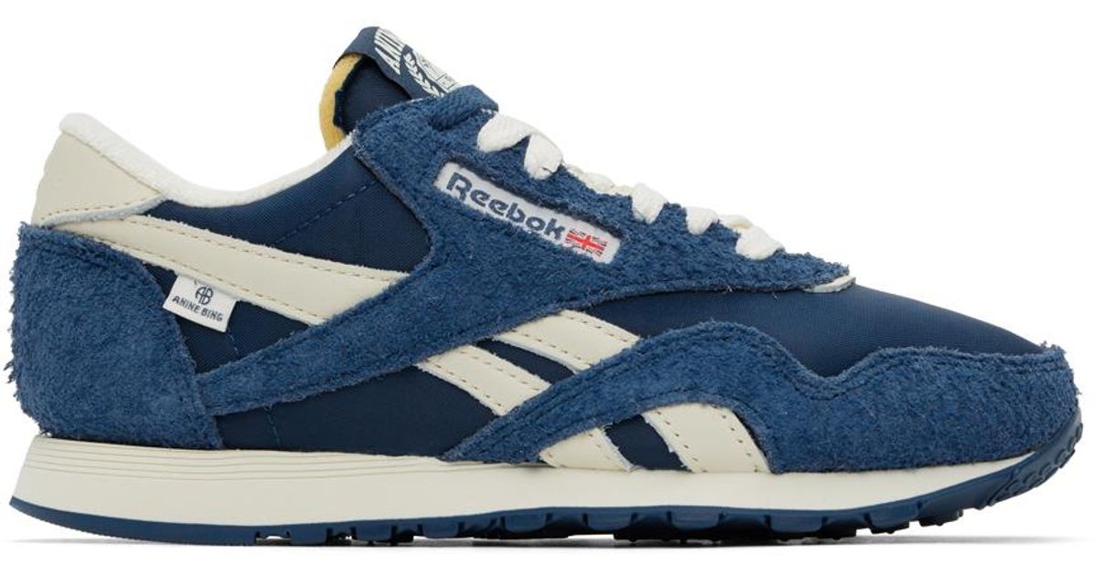 Anine Bing Reebok X Anine Bing Classic Nylon Shoes in Blue | Lyst