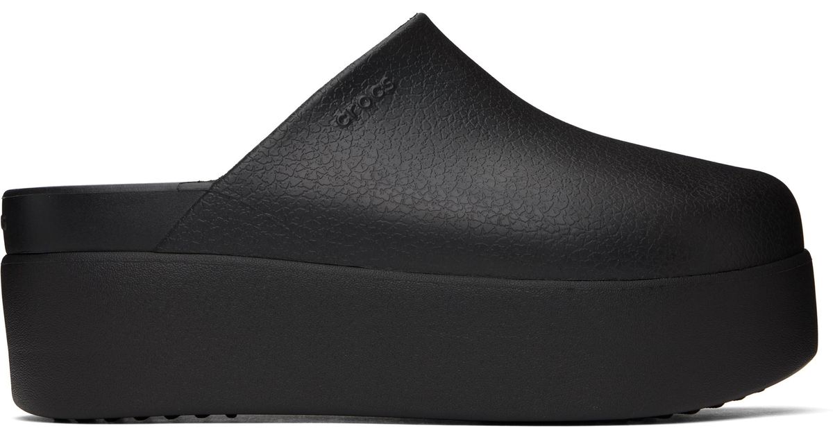 Crocs™ Dylan Platform Loafers in Black | Lyst