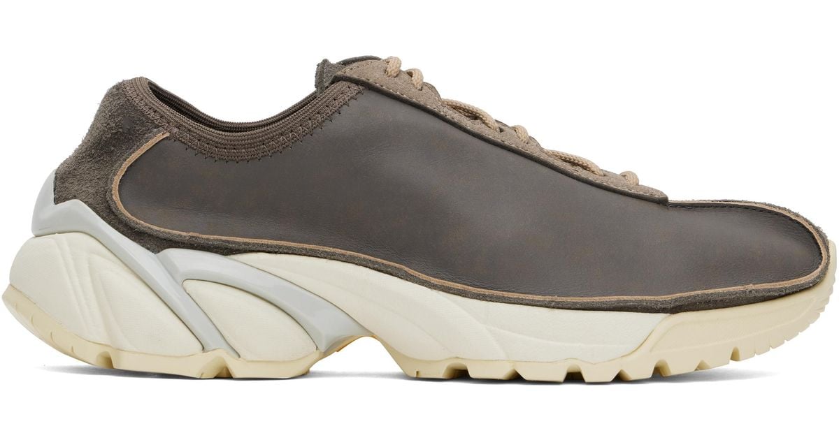 Our Legacy Taupe Klove Sneakers in Black for Men | Lyst
