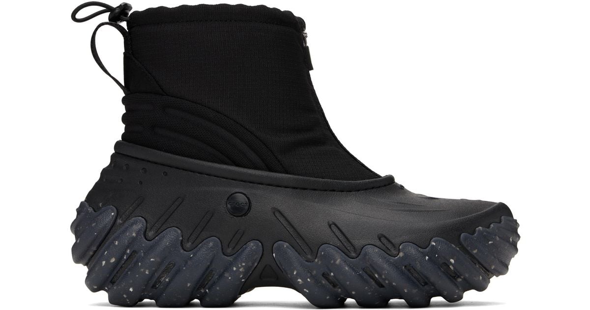 Crocs™ Echo Z Shield Boots in Black for Men | Lyst