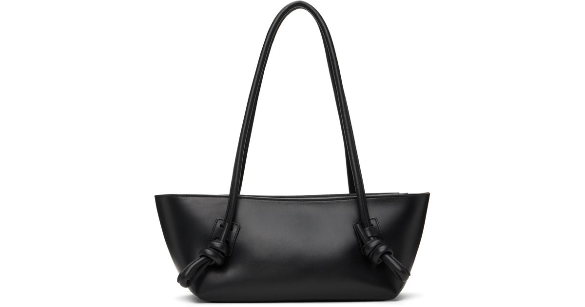 Hereu Fleca Baguette Shoulder Bag in Black | Lyst