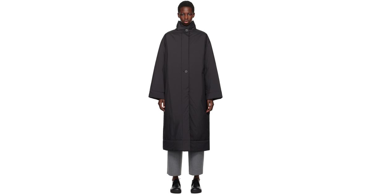 Studio Nicholson Pallan Coat in Black | Lyst