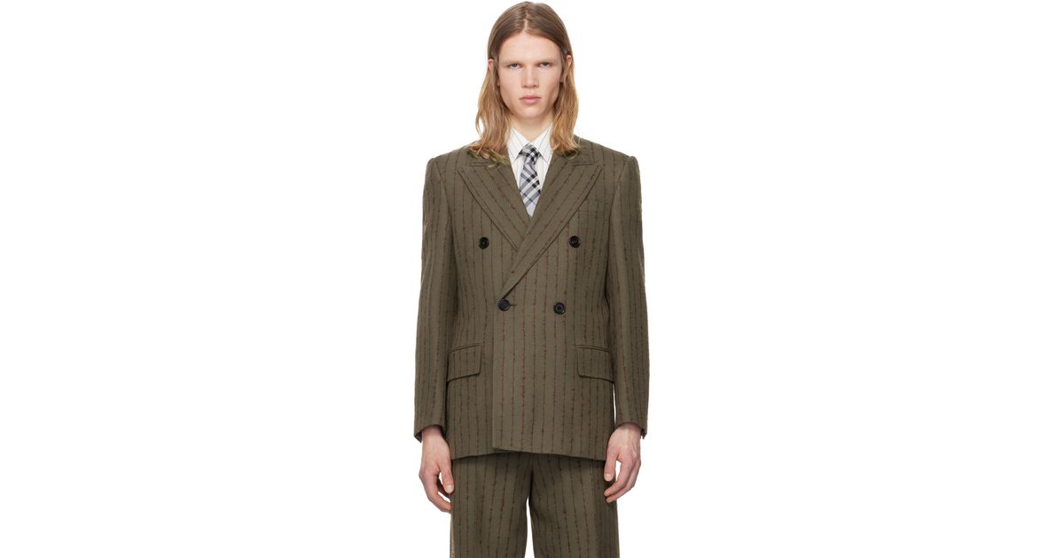 Burberry Tailored Double-Breasted Blazer for Men | Lyst