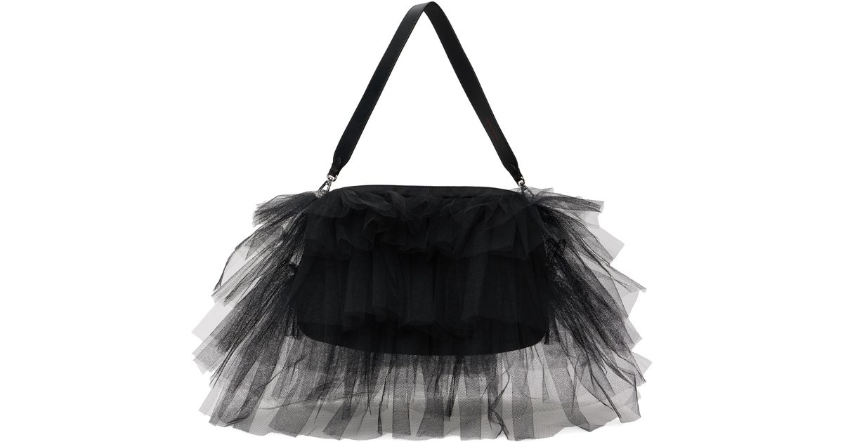 Simone Rocha Frilly Tutu Bag in Black for Men | Lyst