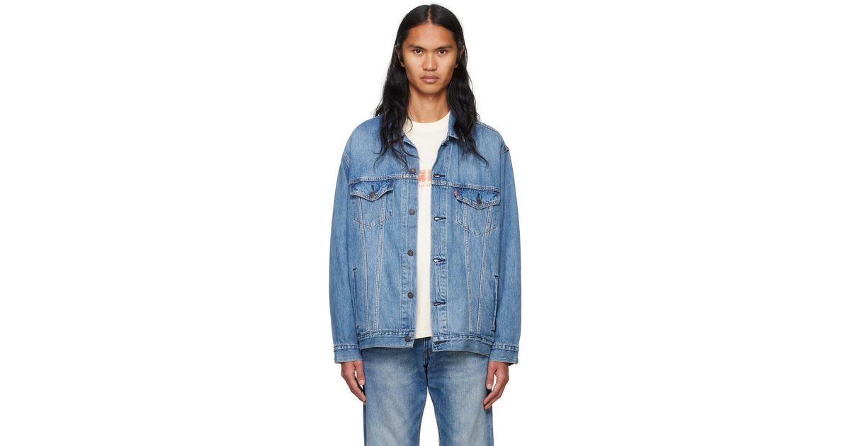 Levi's Levi' Relaxed-Fit Denim Trucker Jacket in Blue for Men | Lyst Canada Levi's Levi' Relaxed-Fit Denim Trucker Jacket in Blue for Men | Lyst Canada