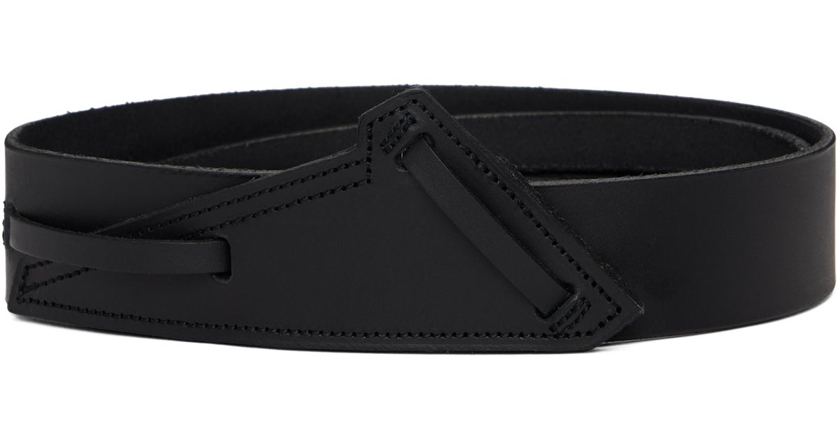 Julius Axe Belt in Black for Men | Lyst