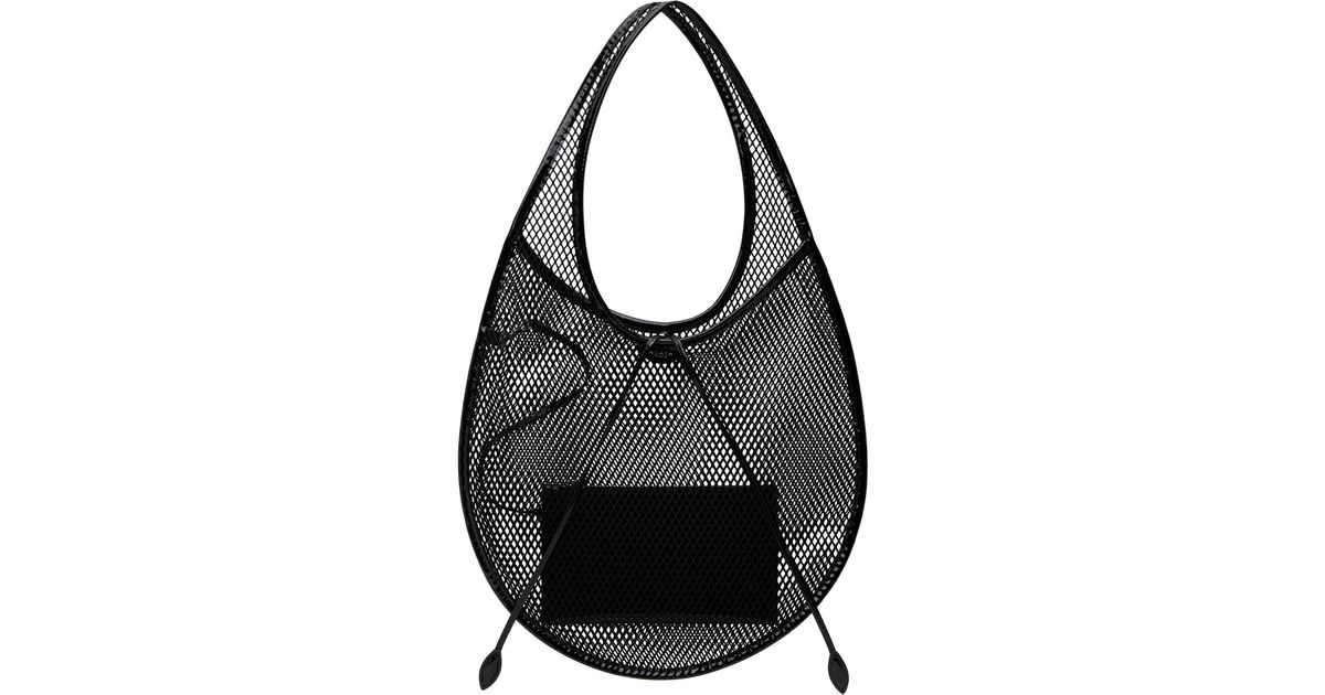 Alaïa One Piece Medium Fishnet Bag in Black | Lyst