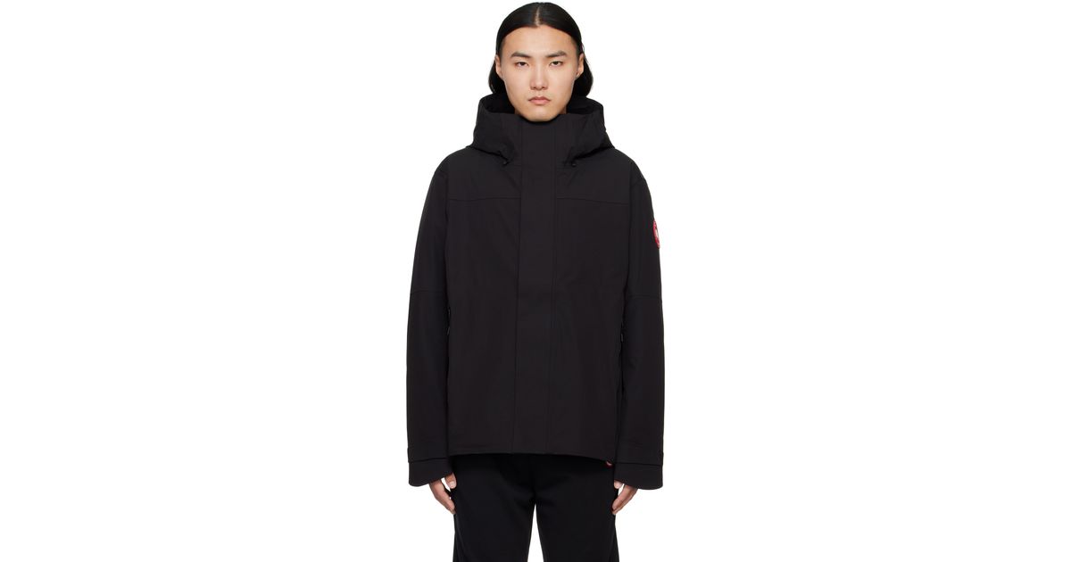 Canada Goose Rupert Rain Jacket in Black for Men | Lyst