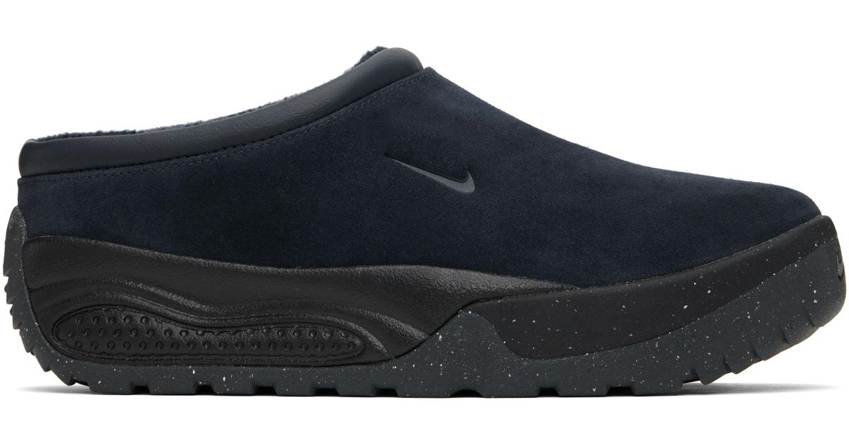 Nike Acg Rufus Loafers in Black for Men | Lyst