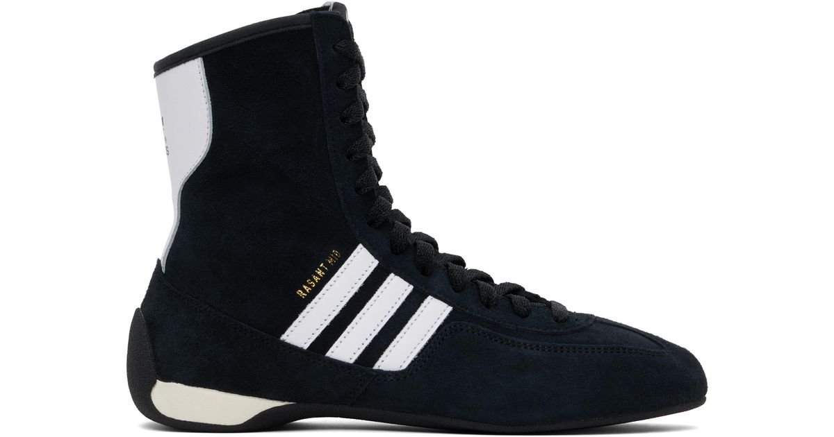 adidas Originals Rasant Mid Sneakers in Black for Men | Lyst