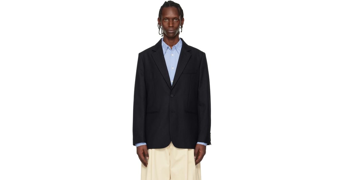 Studio Nicholson Aaron Levine Edition Burlington Blazer in Black for ...