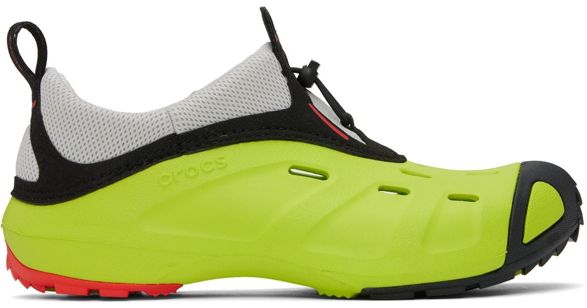 Crocs™ Quick Trail Low Clogs in Black for Men | Lyst