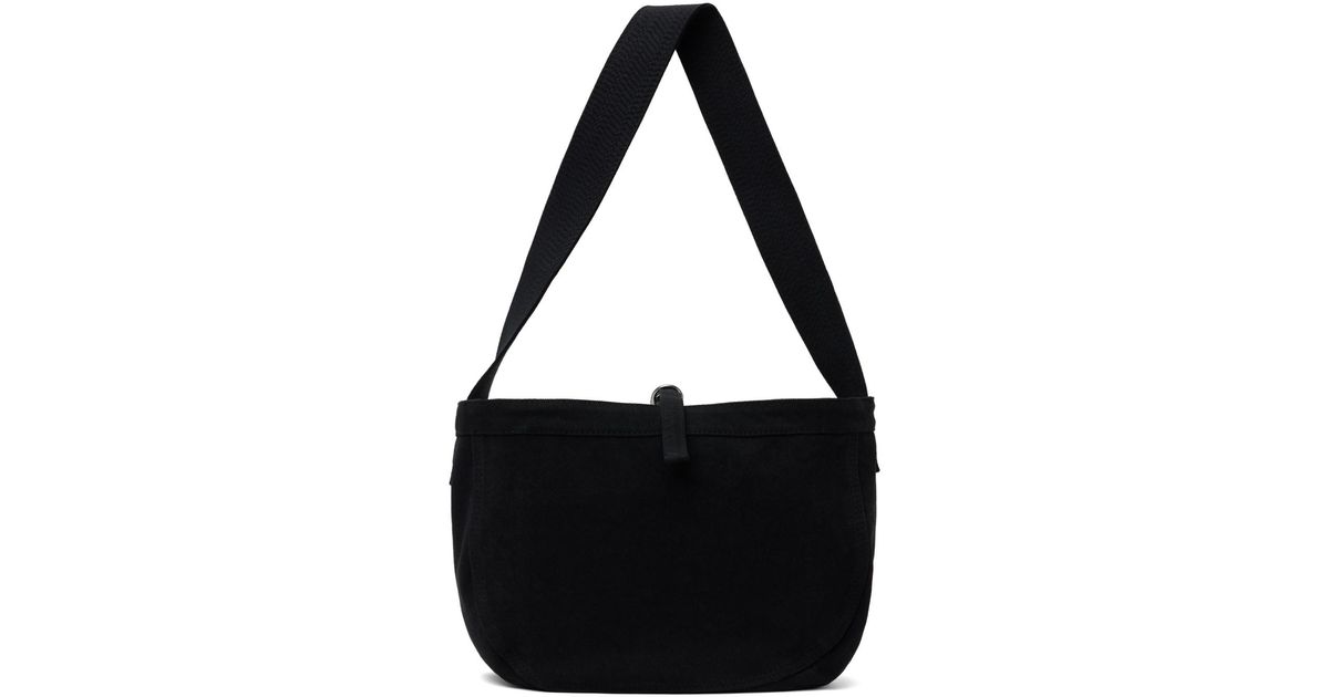 TAIGA TAKAHASHI Lot.004 Newsboy Bag in Black for Men | Lyst