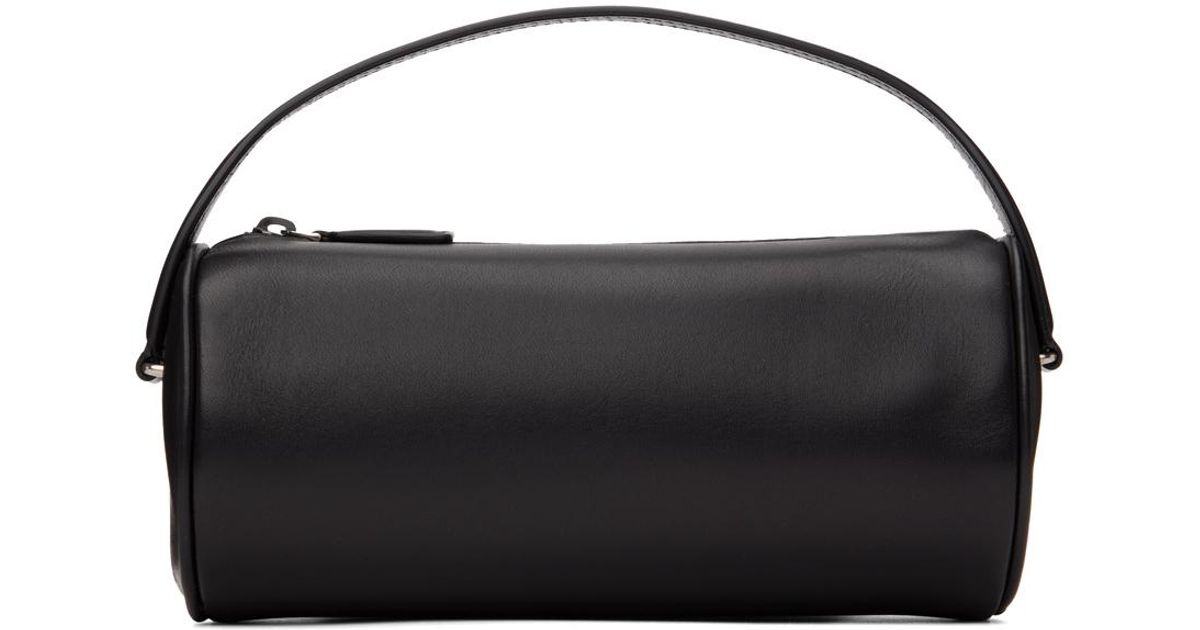 The Row Round 90'S Bag in Black | Lyst