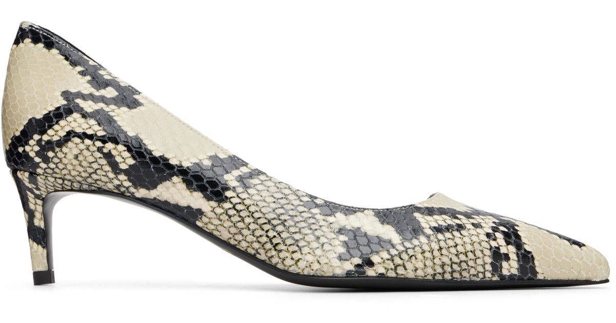 KHAITE Jet D'Orsay Low Heels in Black | Lyst UK