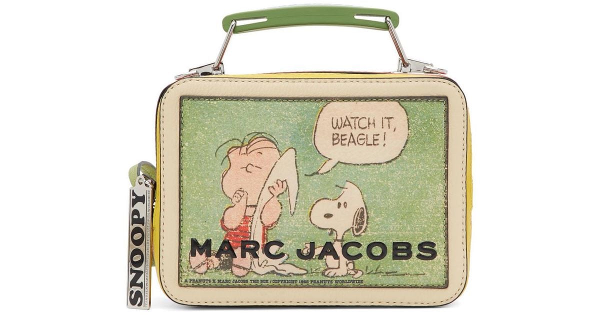 Marc Jacobs Peanuts® X The Mini Box Bag | Lyst