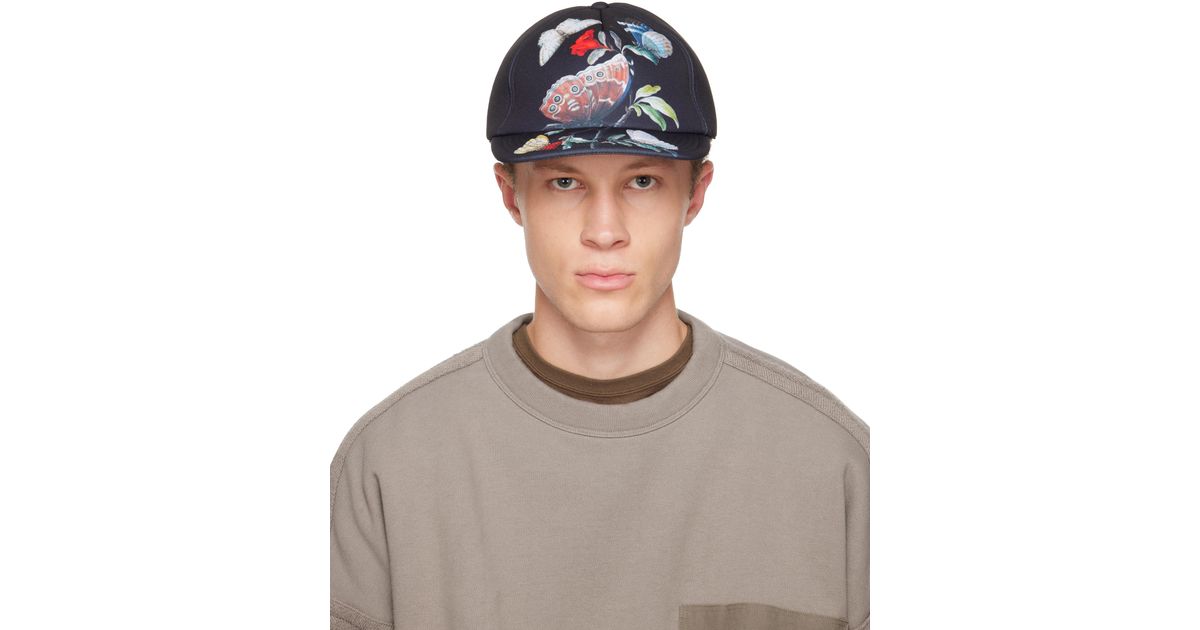 Undercover Seasonal Print Cap in Gray for Men | Lyst