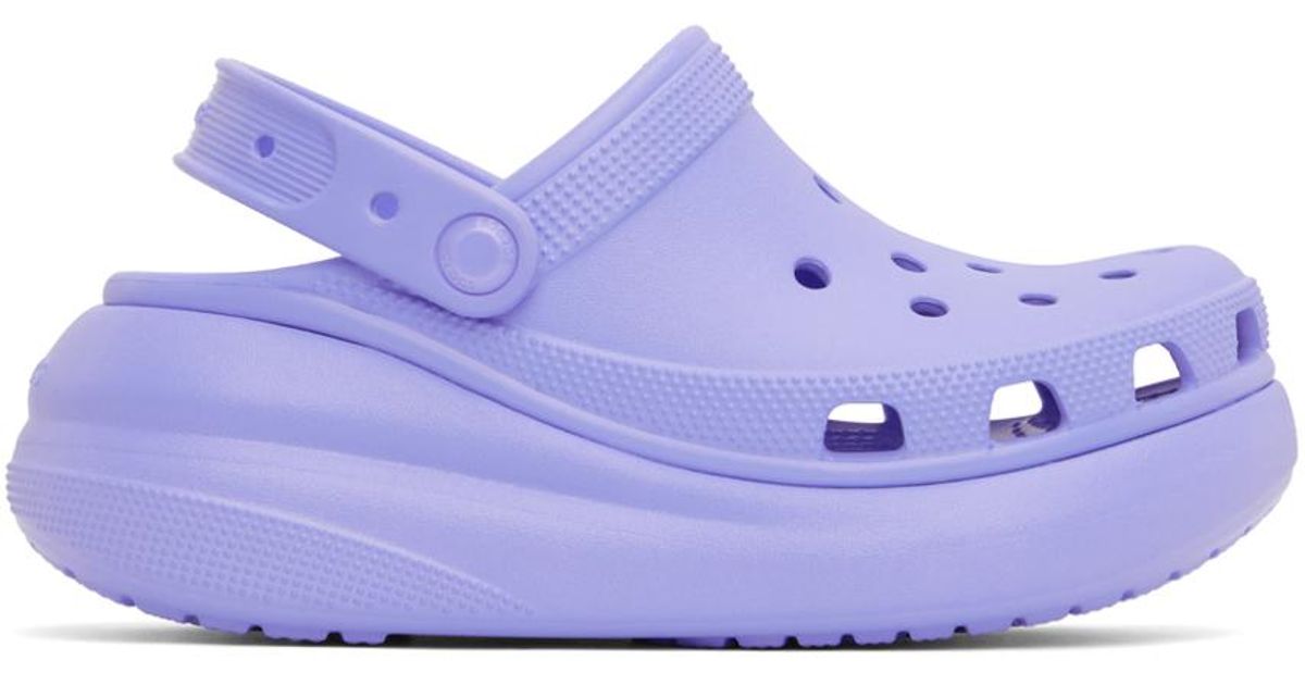 Crocs™ And Classic Crush Clogs From Finish Line in Purple | Lyst Canada