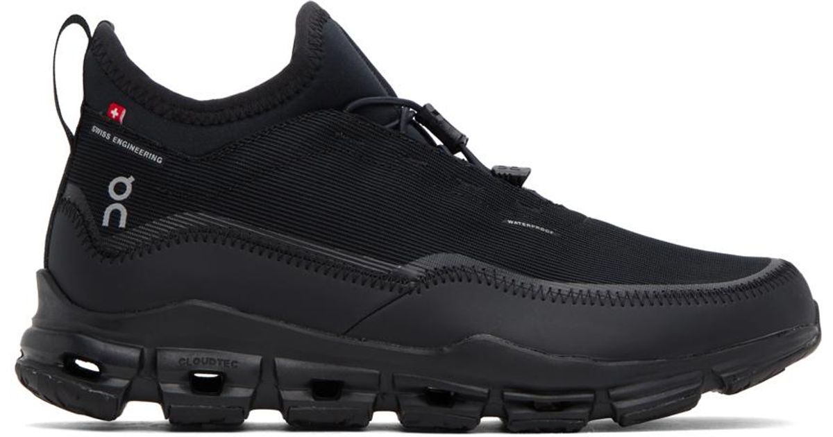On Shoes Cloudaway Waterproof Suma Sneakers in Black for Men | Lyst