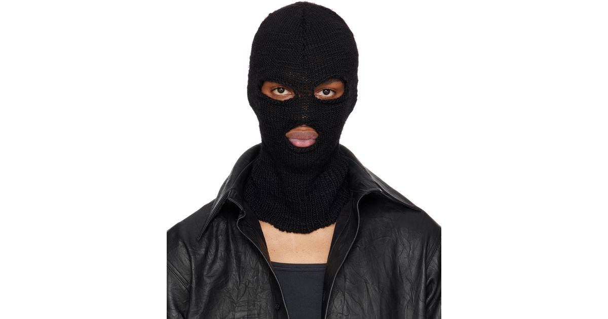 Lu'u Dan Guerilla Ski Mask in Black for Men | Lyst