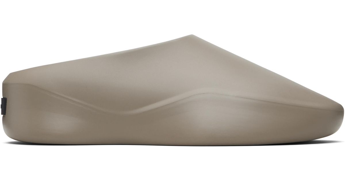 Fear Of God Taupe Eva Runner Loafers in Black for Men | Lyst
