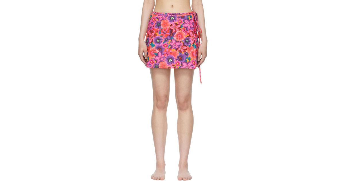 Reina Olga Behati Cover-up Skirt | Lyst Canada