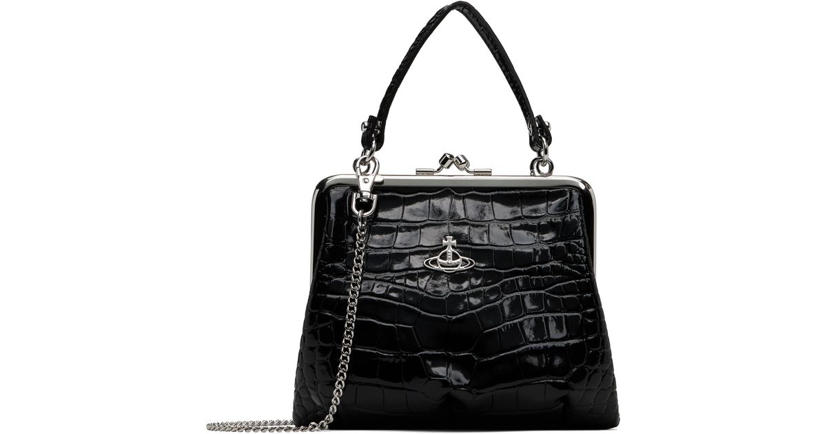 Vivienne Westwood Granny Frame Bag in Black | Lyst