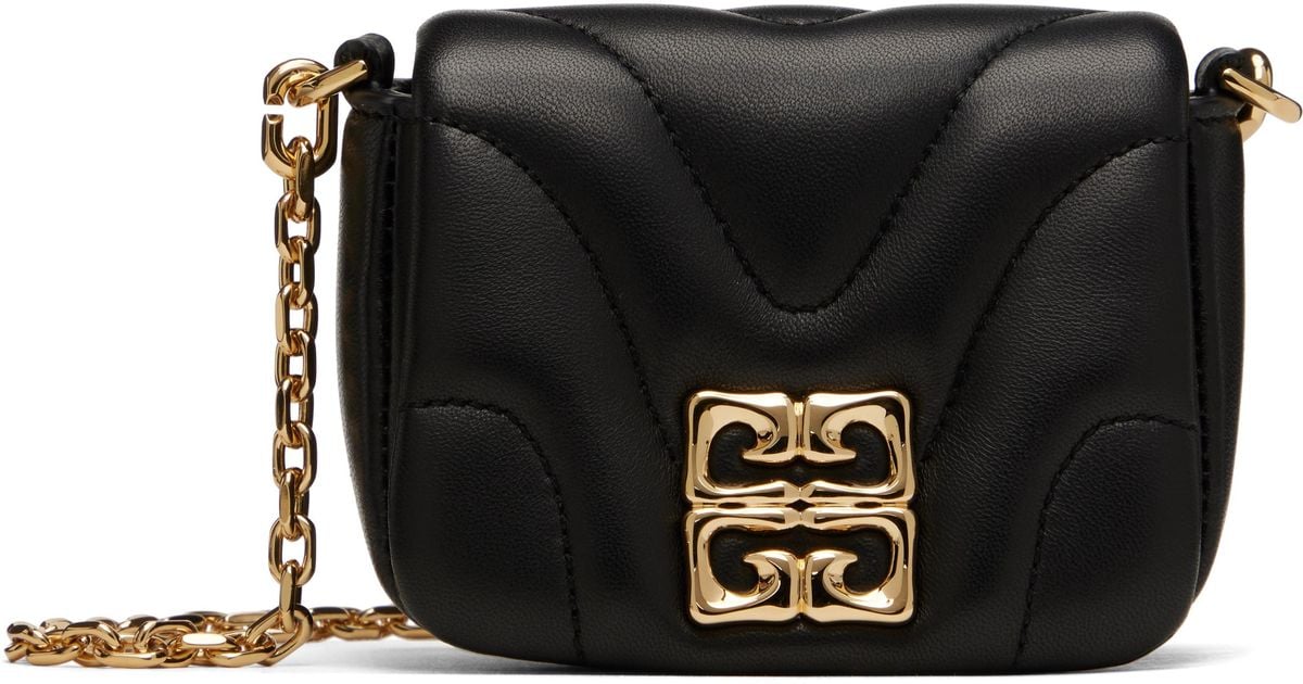 Givenchy Micro 4G Liquid Bag in Black | Lyst