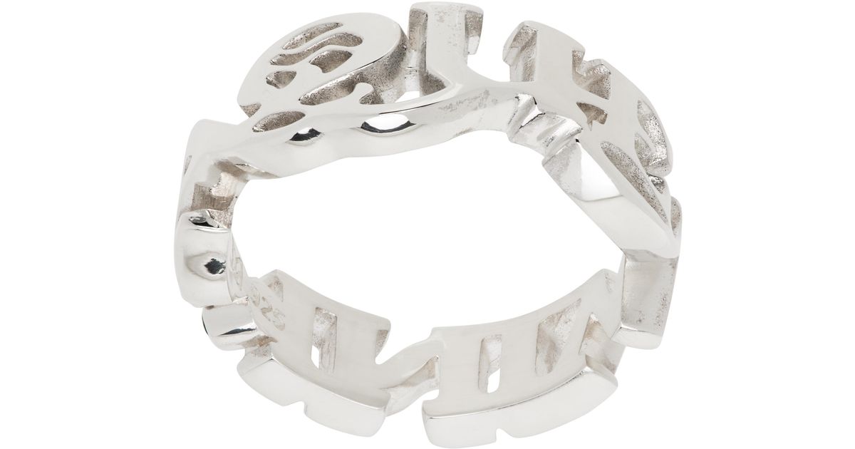 MAPLE 'Aquemini' Ring in White for Men | Lyst