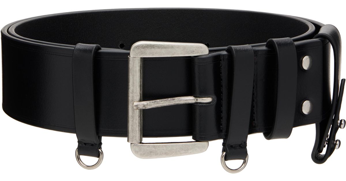 Ann Demeulemeester Janke Belt in Black | Lyst UK
