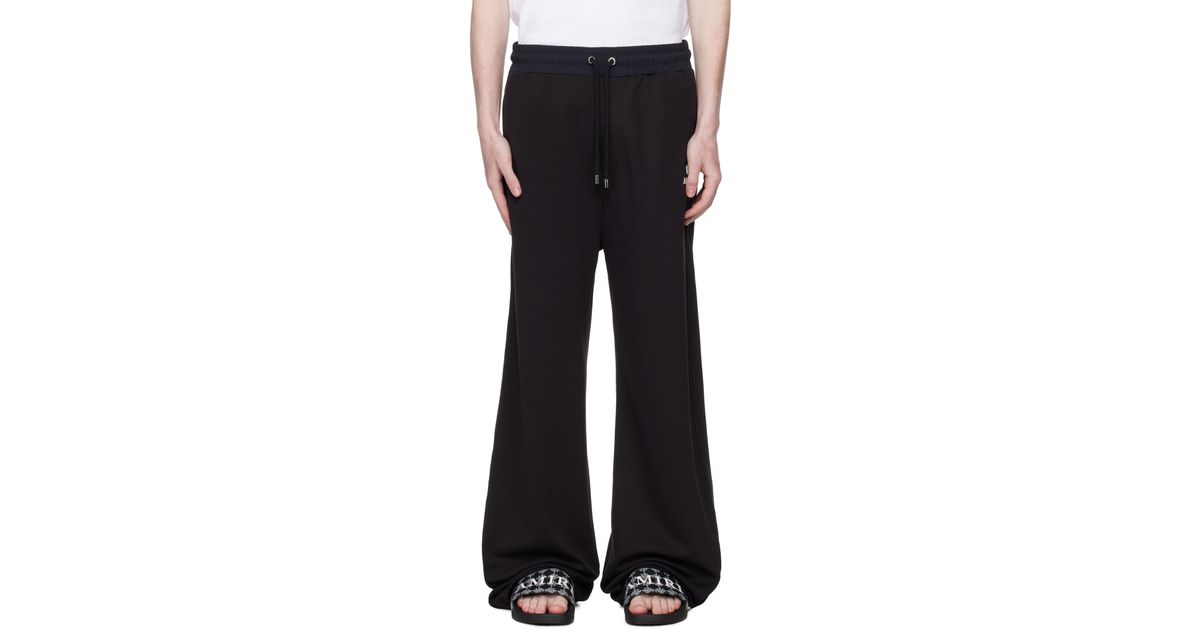 Amiri Lounge Track Sweatpants in Black for Men | Lyst