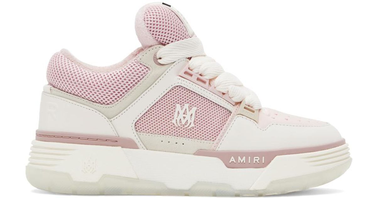 Amiri Pink Ma-1 Sneakers in Black for Men | Lyst