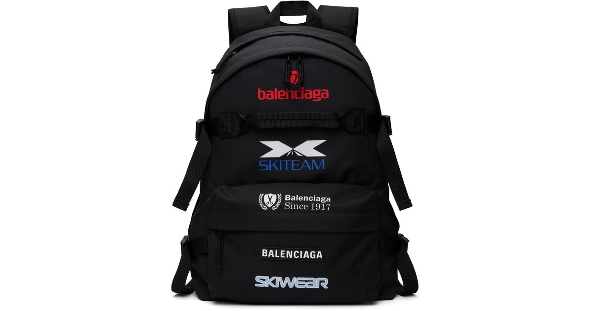 Balenciaga Ski Backpack in Black for Men | Lyst