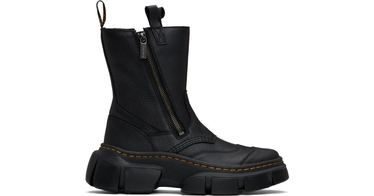 Dr. Martens Dmxl Rigger Leather Boots in Black for Men | Lyst