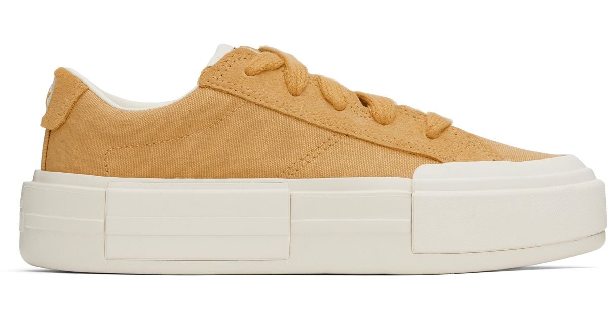 Converse Tan Chuck Taylor All Star Cruise Low Top Sneakers in Black ...