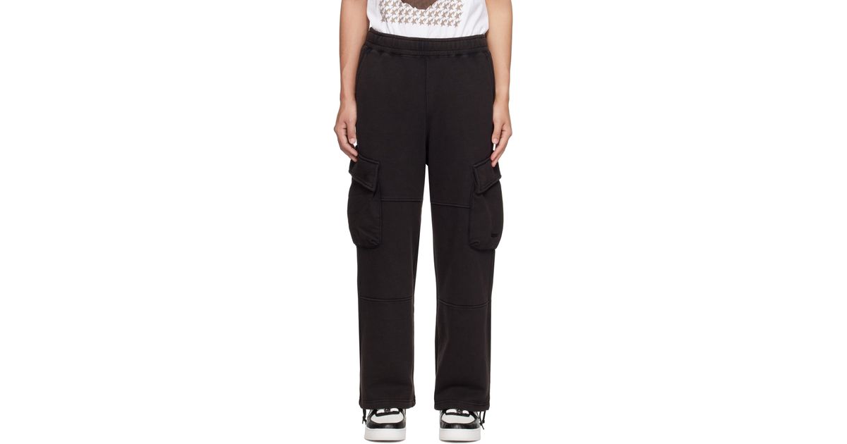 A Bathing Ape Faded Cargo Pants in Black for Men | Lyst