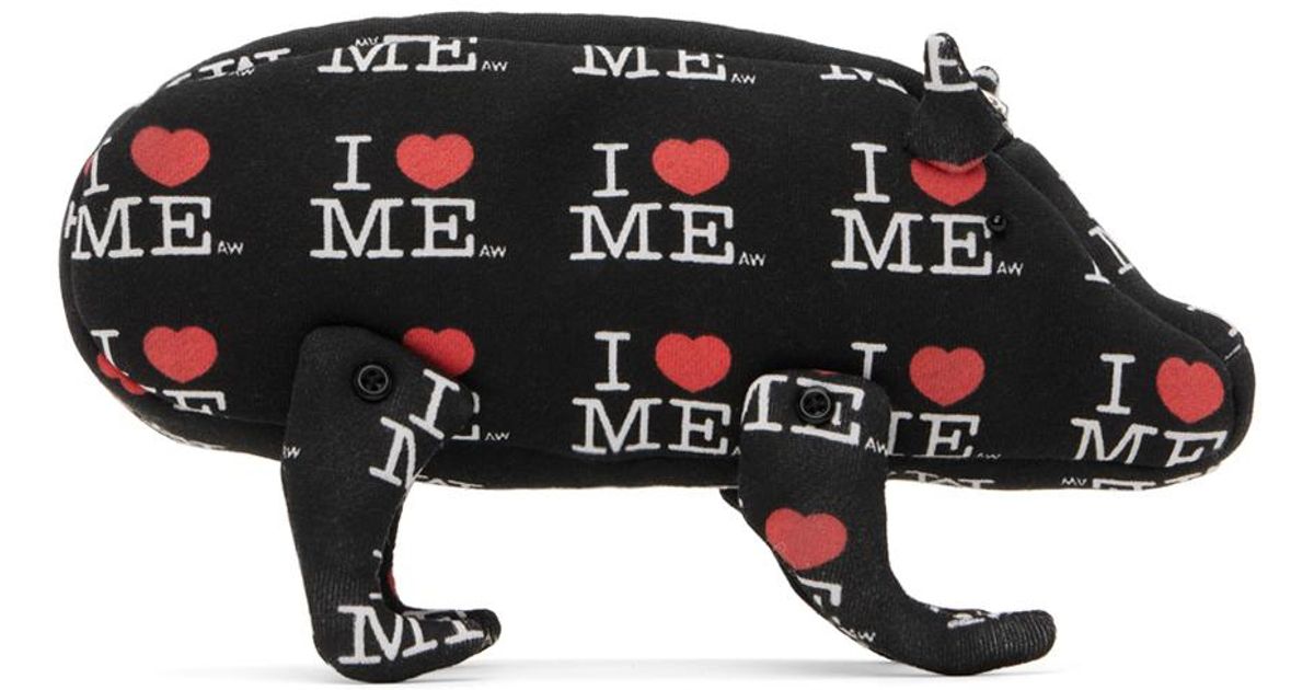 Ashley Williams Piglet Clutch in Black | Lyst UK