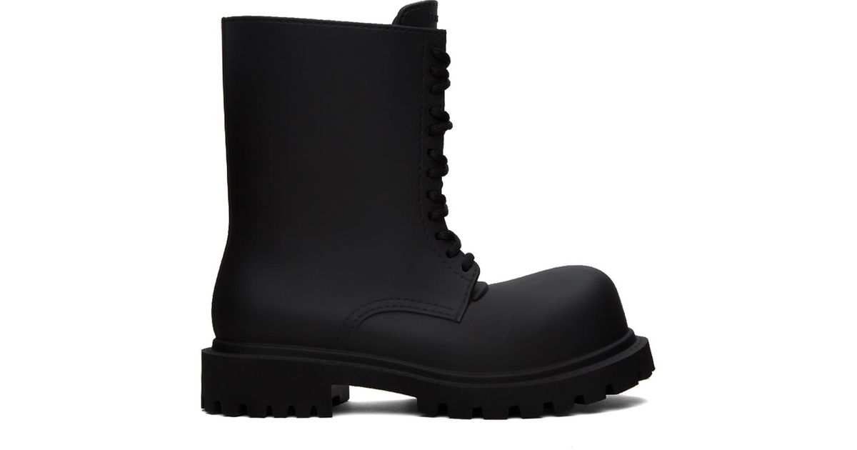 Balenciaga Steroid Boots in Black for Men | Lyst UK